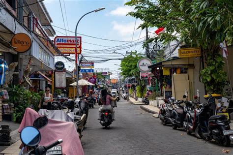 View Of Legian Street Kuta Bali Indonesia Editorial Stock Image Image Of Seminyak City