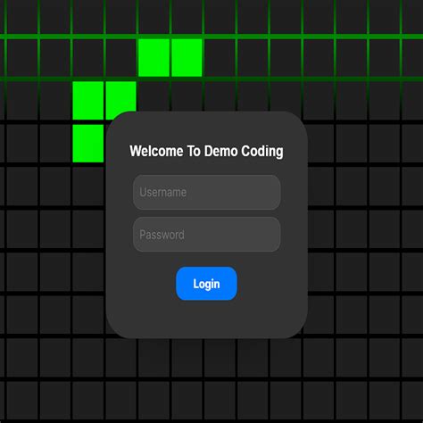 Login Form With Animated Background In React Js