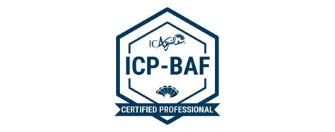 Icagile Business Agility Foundation “baf” Vidscola