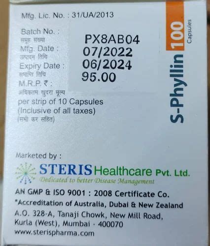 Acebrophyllin 100 Mg Packaging Size 20x10 At Rs 59 Strip In Jaipur Id 26931229273