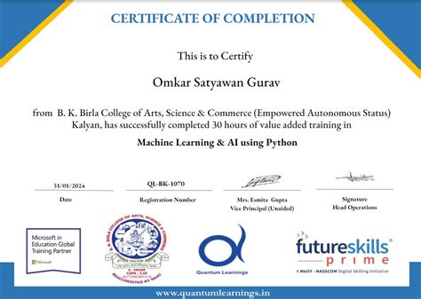 completed machine learning and artificial intelligence from quantum