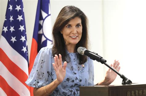 Nikki Haley In Taiwan Says An Isolationist Policy Is Not Healthy While Expressing Support For Trump