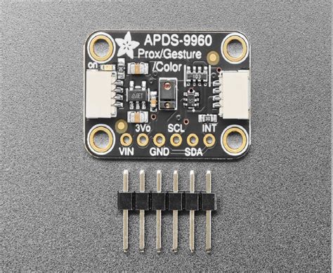 proximity light rgb and gesture sensor