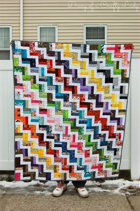 Scrappy Zig Zag Quilt Pattern At Sarah Jones Blog
