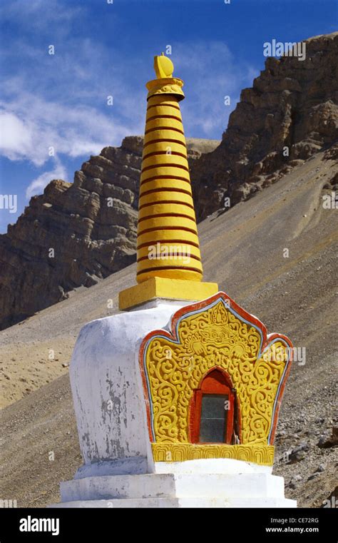 Uga 84279 Buddhist Gompa Ki Monastery Spiti Himachal Pradesh