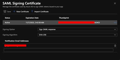 Azure Ad Saml 20 Tokens Are Not Encrypted Stack Overflow