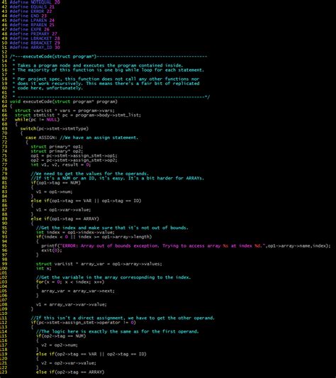 Simple Compiler C G Powered