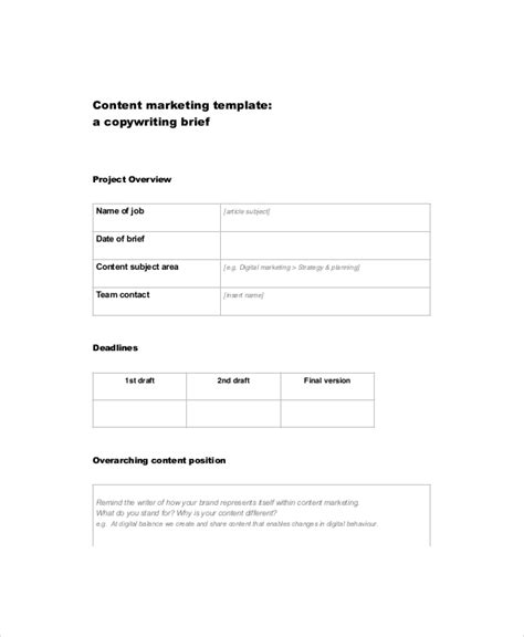 Job Briefing Form