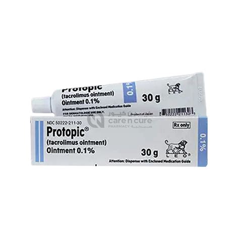 Buy Protopic Ointment 01 60gm Online At Best Prices In Qatar