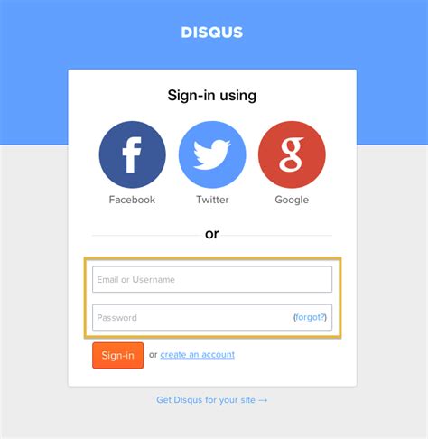 Logging Into Disqus Disqus