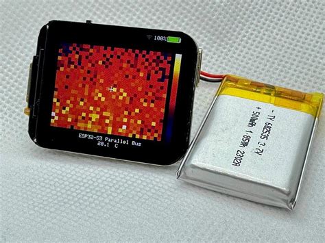 Esp32 S3 Mlx90640 Thermal Image Board By Mikes Esp32 Project Store
