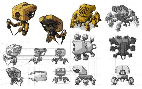 Pin by joseph jacob on Robot_concept | Robot concept art, Robots concept, Robot art