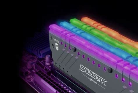 Ballistix Announces Tactical Tracer Ddr4 Rgb Gaming Memory Modules Syntech