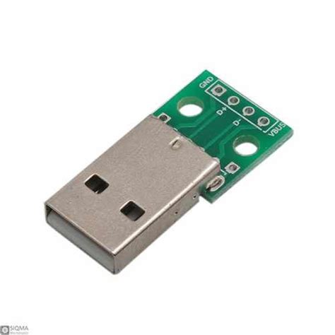 PCS USB Male Breakout Board PCS USB Male Breakout Board