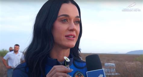 Katy Perry With Light Blue Hair