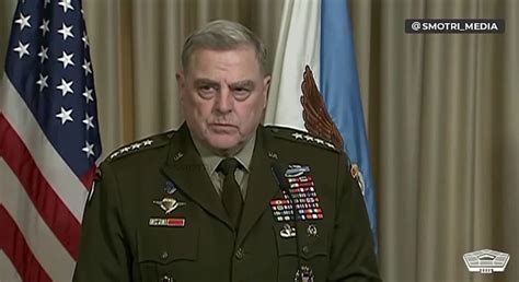 Брифинг главы Пентагона Ллойда Остина и руководителя Объединенного комитета начальников штабов