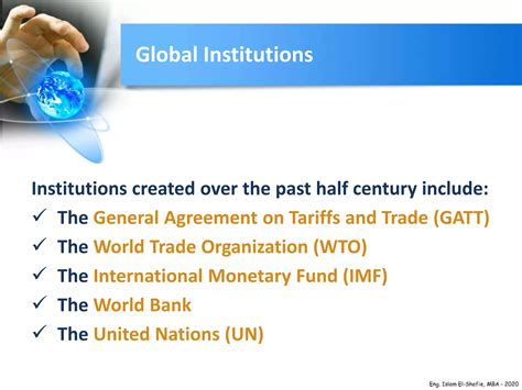 Globalization By Islam El Shafie Ppt