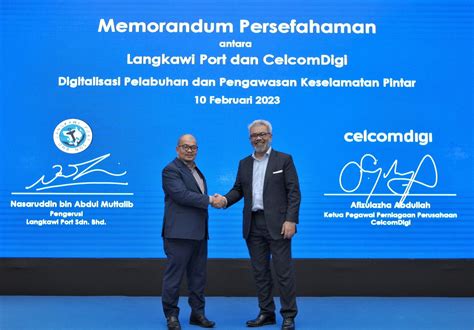 Langkawi Port Collaborates With Celcomdigi To Enhance Its Smart Port Management Businesstoday