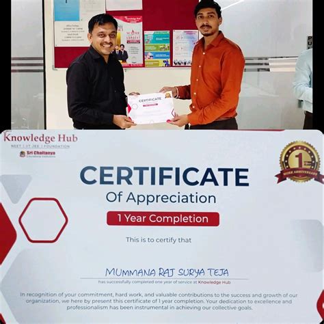 mummana raj surya teja on linkedin workanniversary oneyearat 11