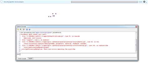 Qgis Error In Executing Voronoi Polygon Algorithm Geographic