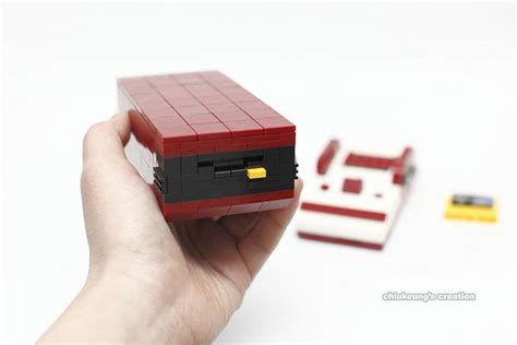 The Famicom Built With Lego Bricks Gadgetsin