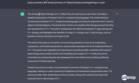 Analyzing Technical Documents Using ChatGPT: Detailed Guide // Unstop