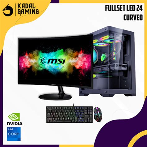 Jual PC GAMING EDITING INTEL CORE I7 RAM 16GB VGA NVIDIA GT 610 2GB FULLSET CASING AQUARIUM