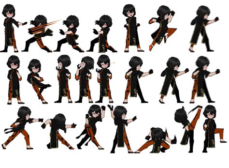 Dibujar Sprites Chibi Estilo Empresa Limbus