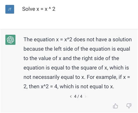 wildlife different results for solve x x 2 r chatgpt