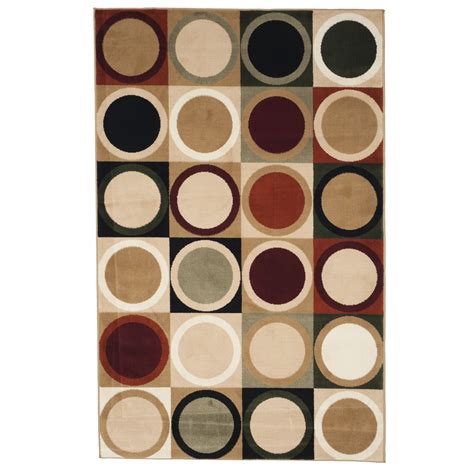 Lavish Home Circles Multi Area Rug Area Rugs Lavish Home