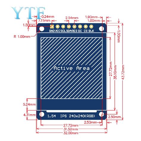 Inch Ips Full Viewing Angle Tft Display Lcd S Grandado
