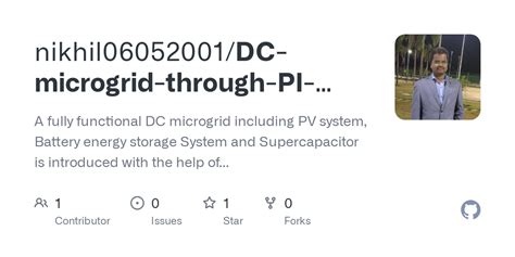 Github Nikhil06052001dc Microgrid Through Pi Control A Fully