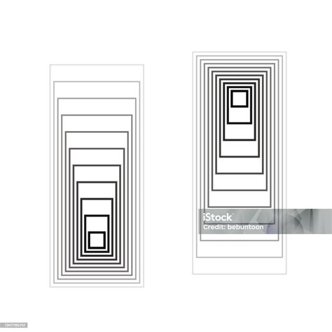 기하학적 사각형 로고 스트로크 사각 프레임 라인 아이콘 기호 기호 플랫 디자인 버튼 웹 액자 벡터 그림 Eps 10 0명에 대한
