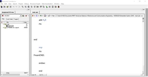 Solved E Freescale Codewarrior File Edit View Search Project