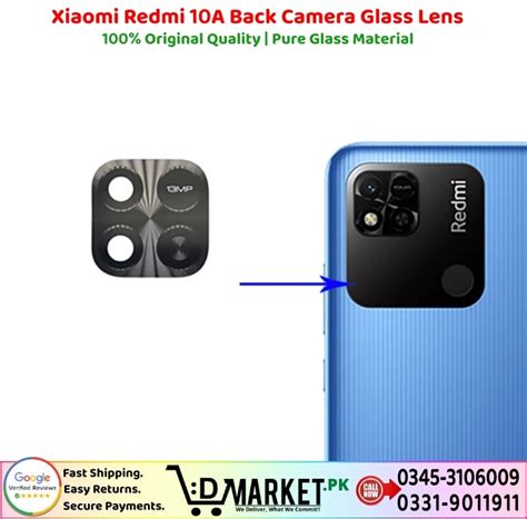 Xiaomi Redmi 10a Back Camera Glass Lens 2025 Exclusive