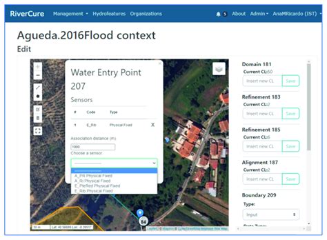 Geo Edit Interface Shows The Popup Window That Allows Associating A