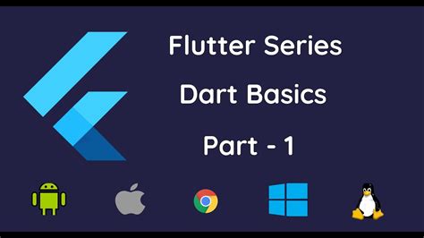 Flutter Series Dart Basics Part 1 Beginners Installation Dart