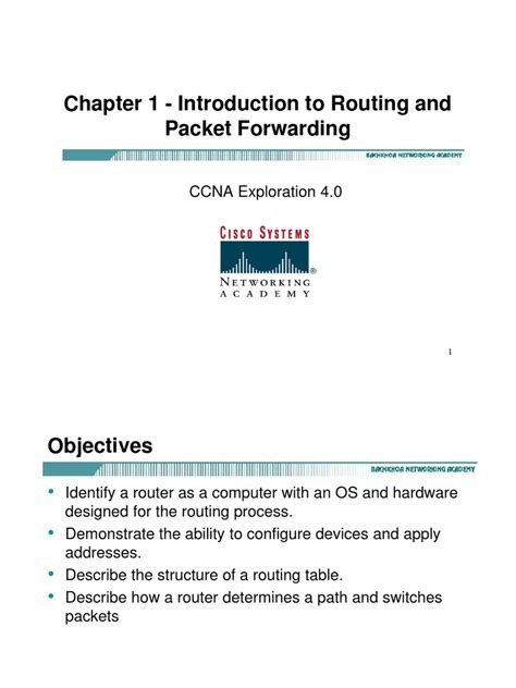 Pdf Caexs2m01introduction To Routing And Packet Forwardingppt