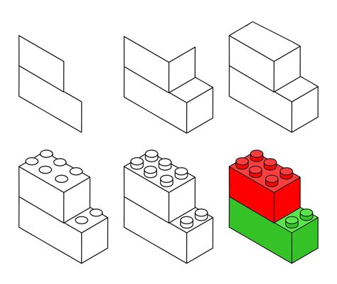 20 Easy And Simple Lego Drawing Ideas Drawing Photos