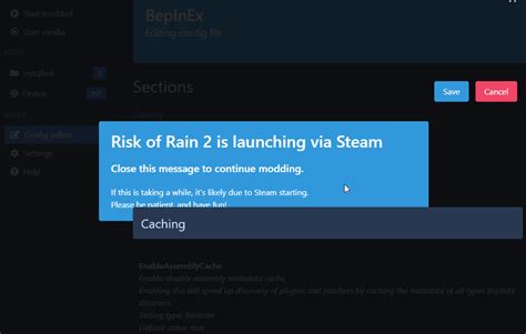 [bug] config section headers appear above launch message · issue 348