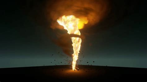 Fire Tornado Game Vfx Youtube