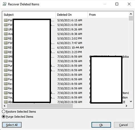 How To Purge All Deleted Emails From Selected Users In Exchange Collaboration