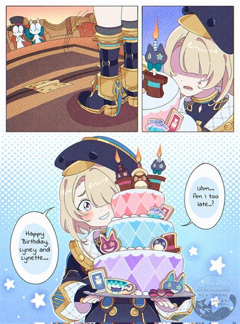 Lynette Lyney Freminet Pers And Rosseland Genshin Impact Drawn By Hashibi Noyasakihashibi