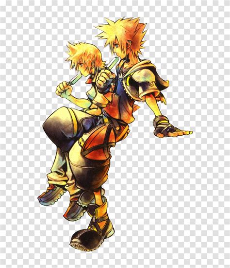 Kingdom Hearts 2 Roxas And Sora Kingdom Hearts 2 Sora And Roxas Person
