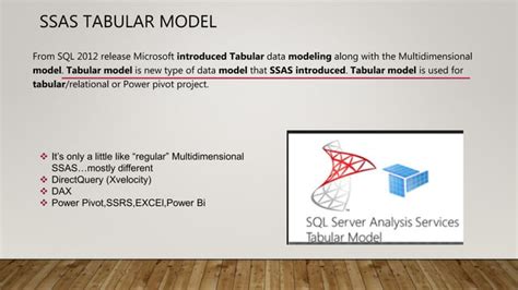 Ssas Tabular Model Importance And Uses Pptx