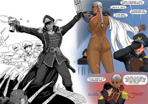 Flick Commissar And Young Cadet Warhammer