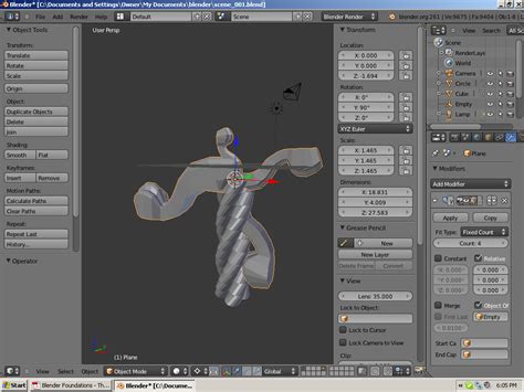 Array Modifier Basics And Interface Blender Artists Community