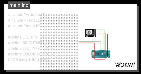 Ledwallnano Wokwi Esp32 Stm32 Arduino Simulator