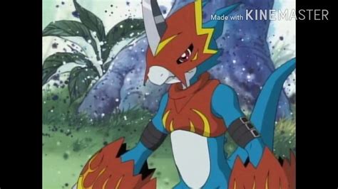 Historia De Flamedramon Digimon Youtube