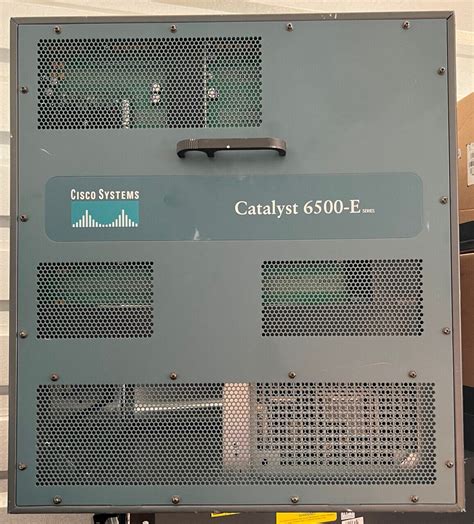Cisco System Catalyst 6500 E Catalyst Ws C6500 E Chassis With 1 Power